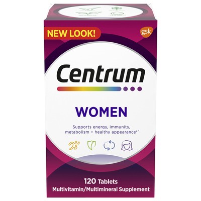 Centrum Multivitamin for Women with Iron Vitamin D3 120 Count | eBay