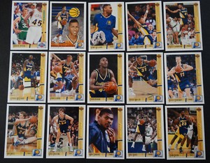 1991-92 Upper Deck Indiana Pacers Team Set Of 15 Basketball Cards | eBay