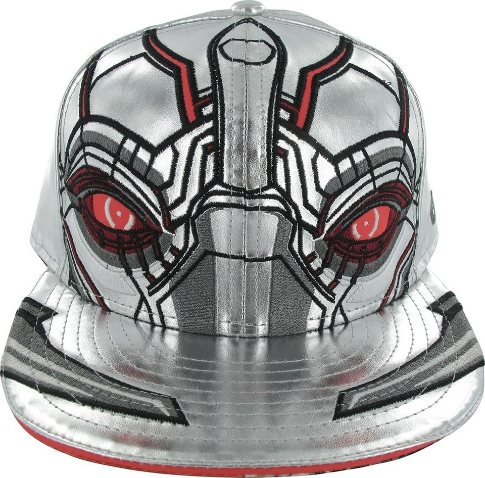 Ultron Character Armor Men's Marvel Comics New Era 59FIFTY Fitted Hat ...