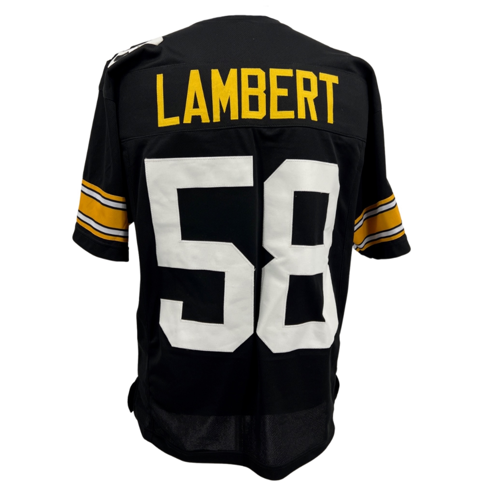 Jack Lambert Jersey Old Number Black Pittsburgh | S-5XL Custom Sewn ...