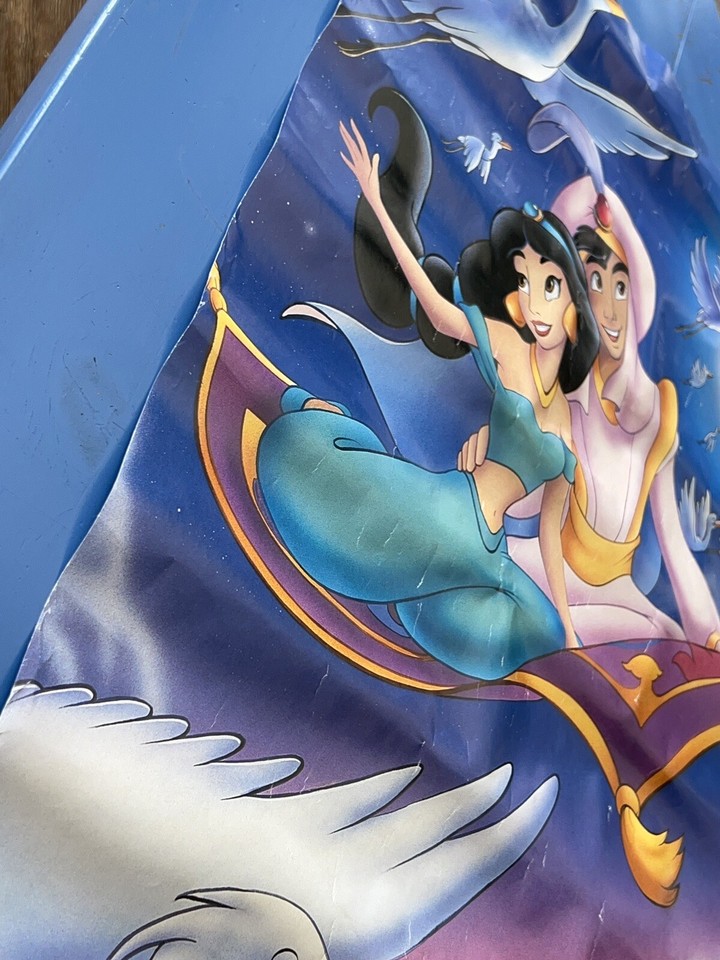 Vintage Disney's Aladdin Movie Poster OSP Publishing 21x32 USA Made | eBay