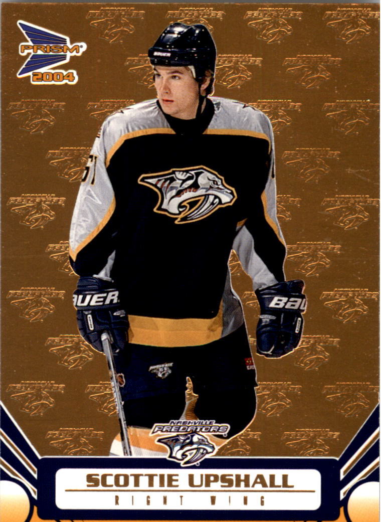 2003-04 (PREDATORS) Pacific Prism Gold #58 Scottie Upshall/425 | eBay