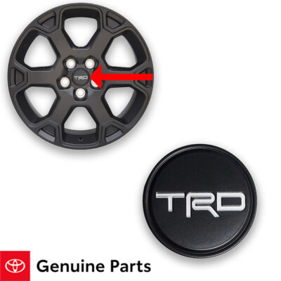 19 - 24 Toyota Rav4 18 Inch TRD Alloy Wheel Black Center Cap OEM Qty 1 ...