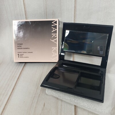 Mary Kay Compact Black unfilled (017362) NEW in box Refillable | eBay