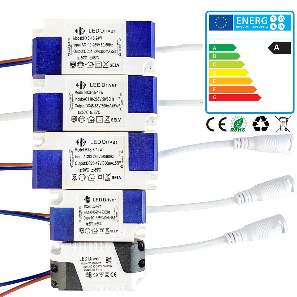 LED Driver Trafo Netzteil treiber DC 12V Transformator 5W 24V 8W 36V ...