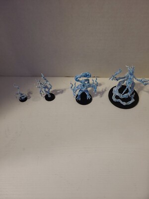 Set of hand painted Lightning Elemental miniatures | eBay