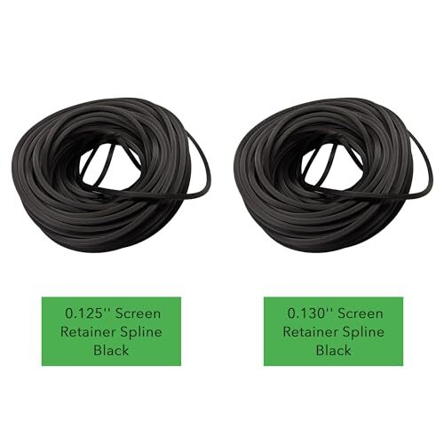 Screen Spline - 0.125", 100 Feet Roll - Round Screen Retainer Spline ...