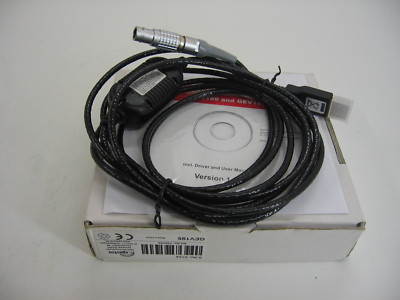 LEICA USB CABLE GEV195 FOR SURVEYING TOTAL STATION ART# 734755 1 MONTH ...