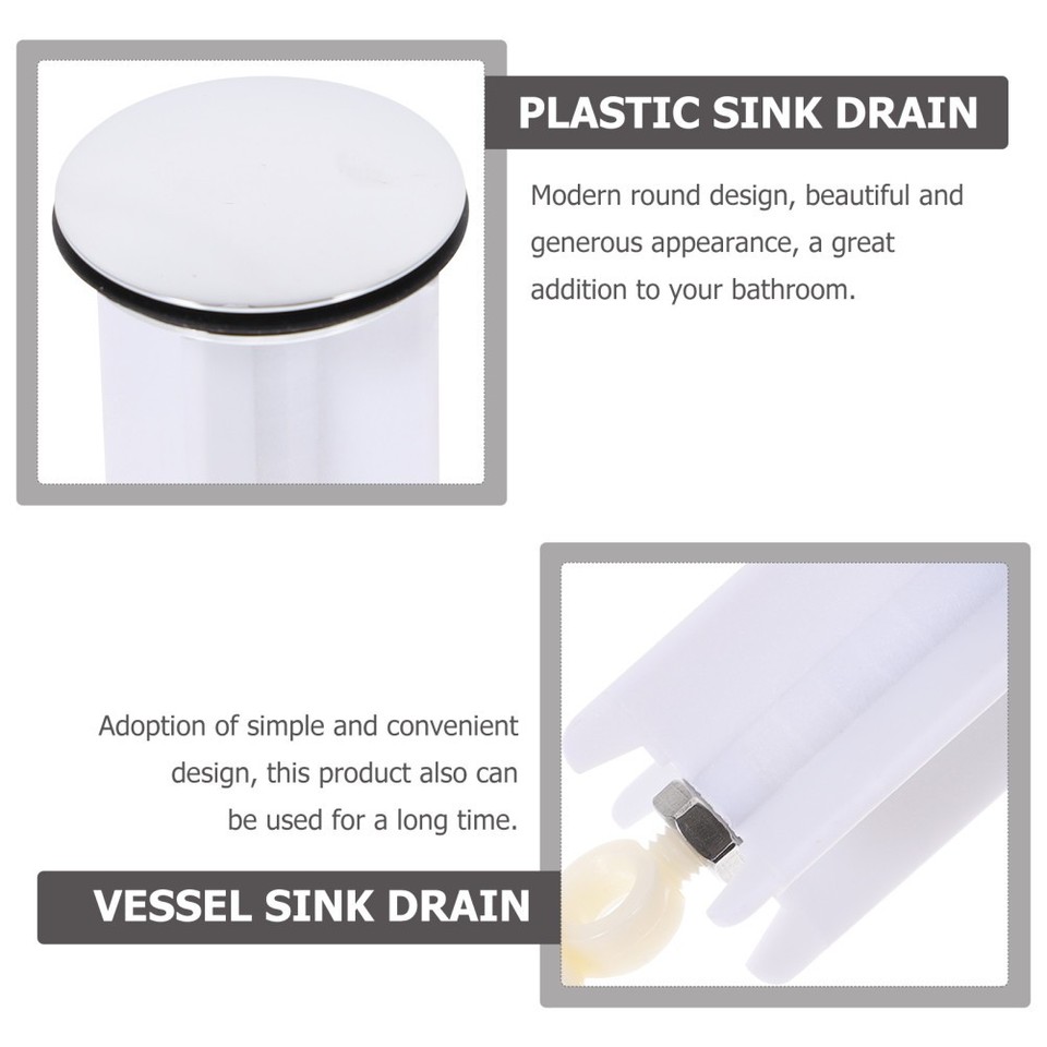 2pcs Wash Basins Plug Catcher Kitchen Bathroom Sink Plug Bath Stopper ...