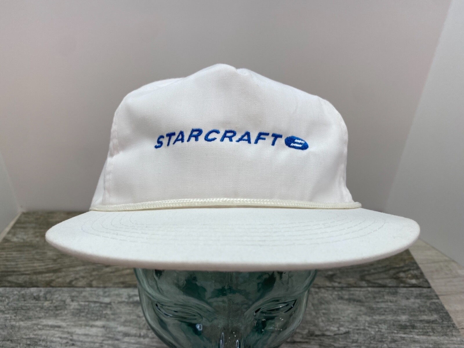Vintage Starcraft Boats Jonny jon boat Hat Corded wh… - Gem