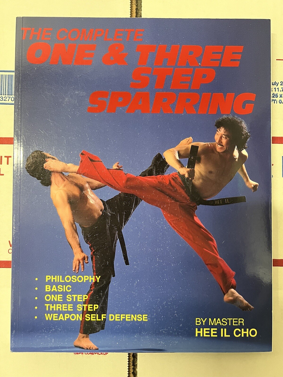Complete One & Three Step Sparring Hee Il Cho Tae Kwon Do Korean Karate ...
