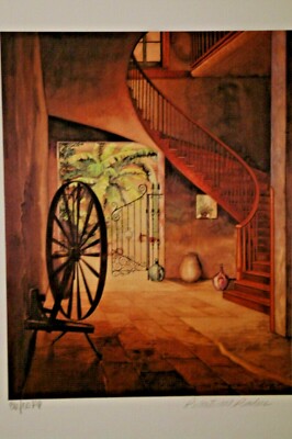 Robert Rucker S/A/P print "Spinning Wheel" | eBay