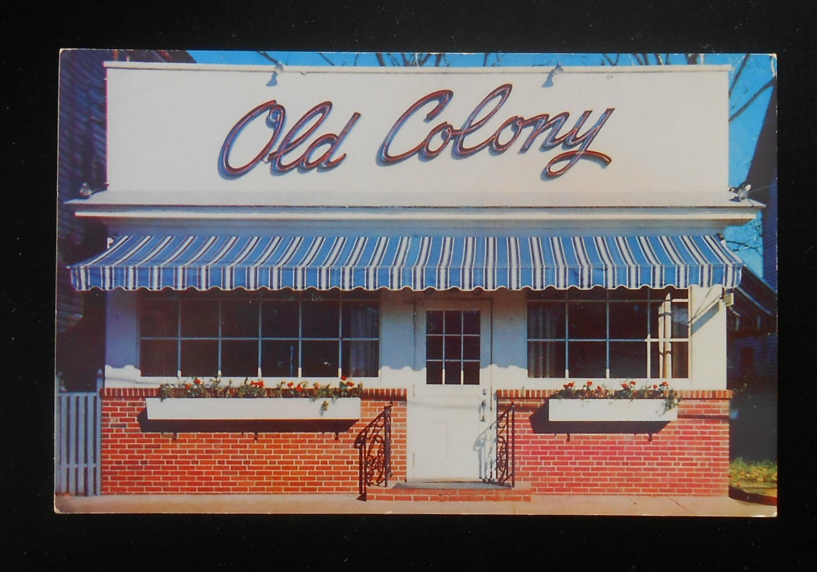 1950s Storefront Old Colony Restaurant Route 302 and 16 North Conway NH ...