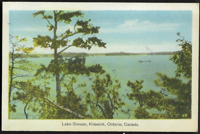 pk01133:Postcard-Vintage View of Lake Simcoe,Keswick,Ontario,Canada | eBay