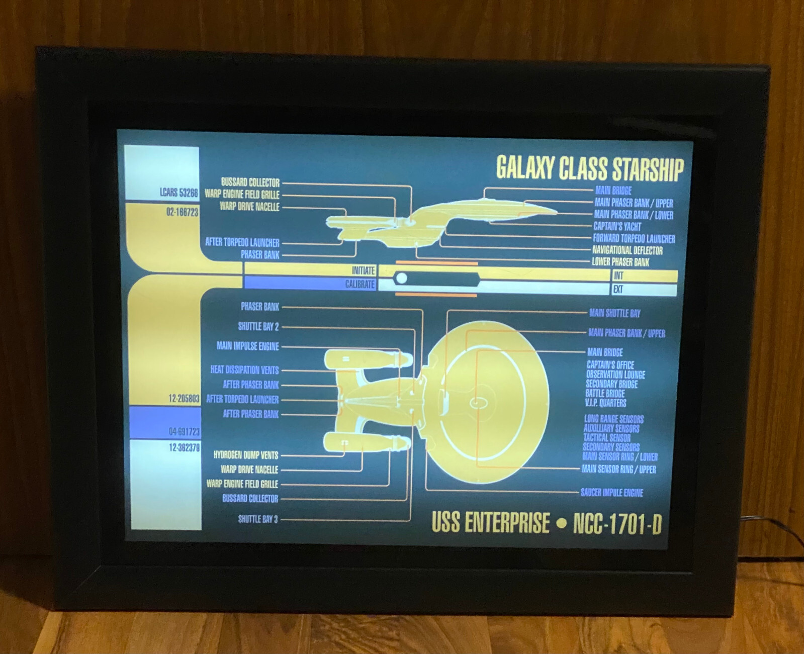 Star Trek Enterprise D Lcars | eBay