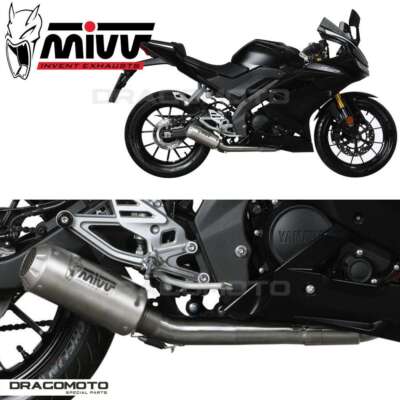 Full exhaust YAMAHA YZF R125 2021 2022 MIVV Mk3 RC | eBay
