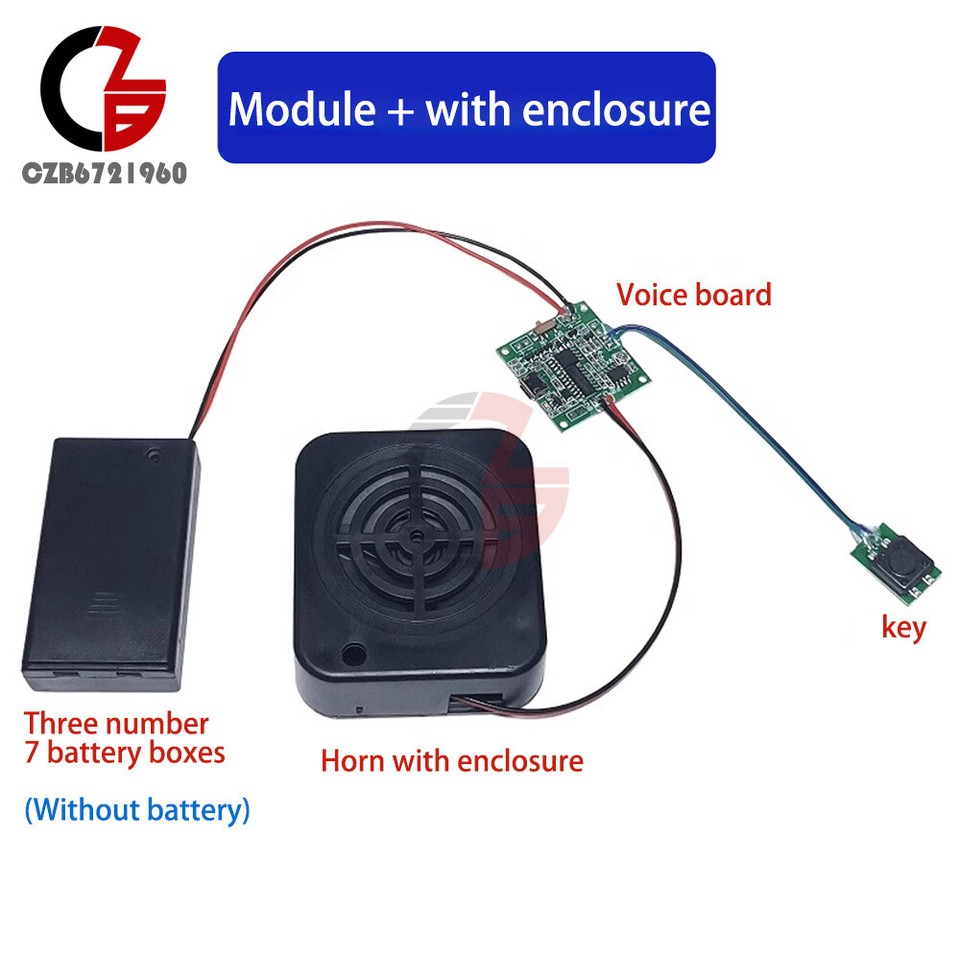 8M Sound Recorder Module Voice MP3 Music Player With Loudspeaker Button ...