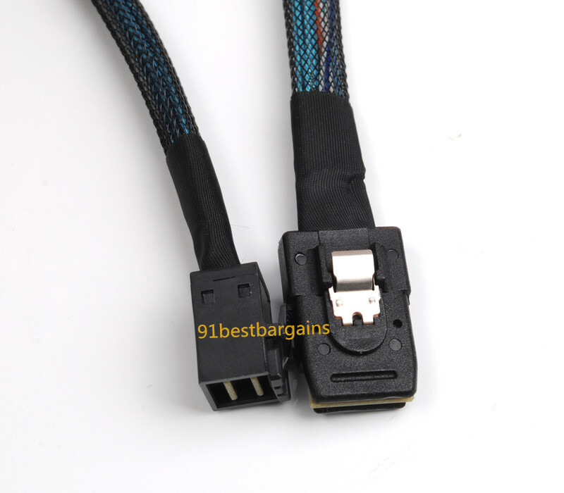 New Cable SFF-8087 Mini to 50cm Internal Data SFF-8643 Density HD SAS ...