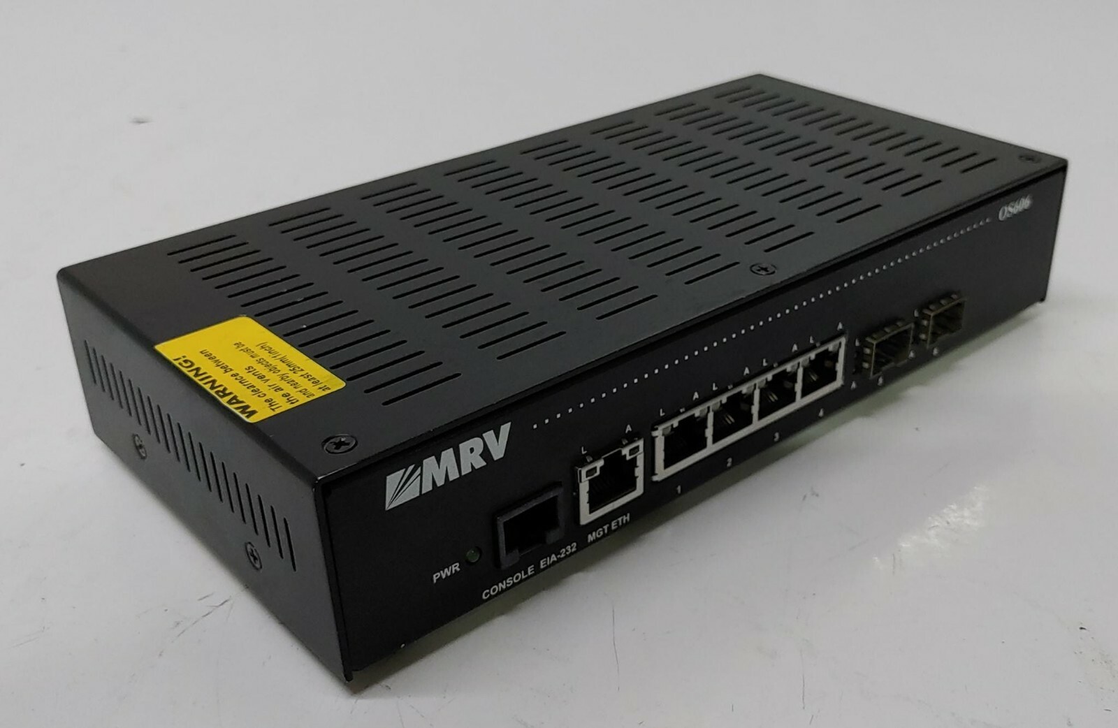 MRV ENTRY - LEVEL NID - 4X RJ45 10/100BASET AND 2 X 100FX SFP OS606 | eBay