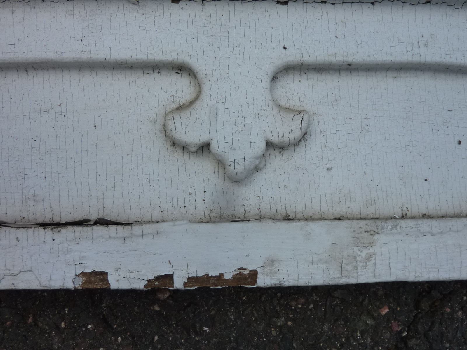 c1880 WINDOW pediment VICTORIAN gingerbread header & surround molding ...