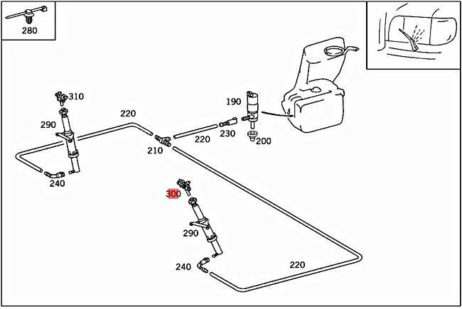 Genuine MERCEDES W220 S-CLASS W220 Telescopic nozzle 2208601747 | eBay