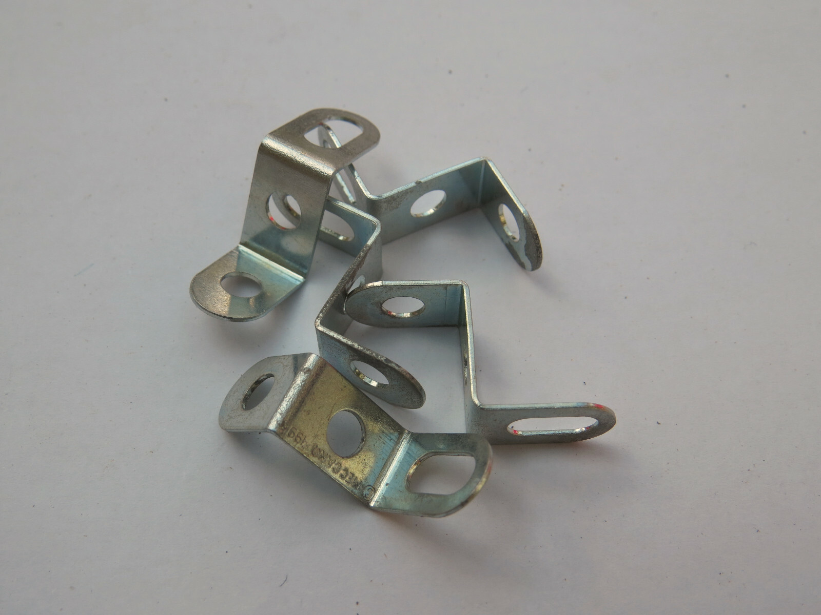 Meccano Assorted Narrow Brackets, Double Angle Brackets etc. Zinc ...