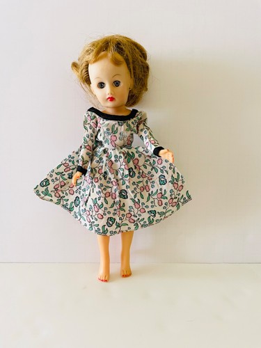 Vintage 1950s Doll Dress LMR Miss Coty Clone (?) Floral ~ NO Doll | eBay