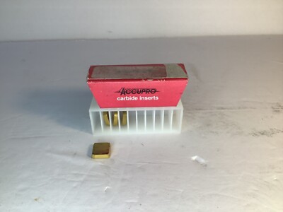 NEW 4pcs. FANSTEEL VR/WESSON? SPG 442? GOLD CARBIDE INSERTS 1/2” Square ...