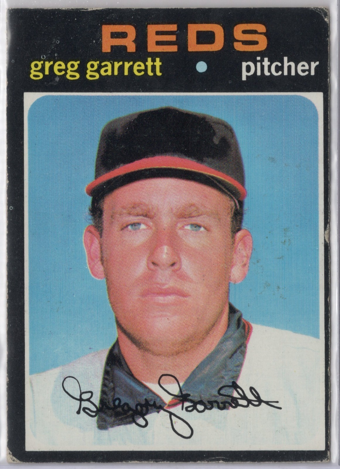1971 TOPPS #377 GREG GARRETT - CINCINNATI REDS | eBay