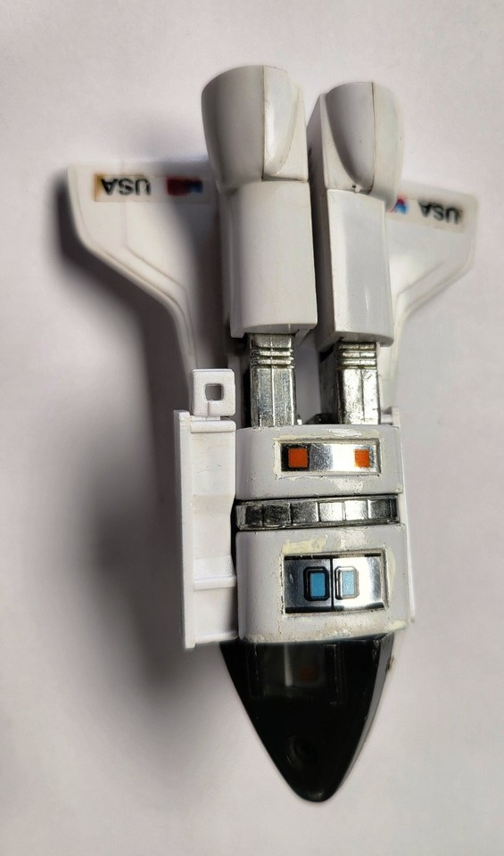 Vintage BANDAI GO-BOTS NASA Space Shuttle Spay-C Machine Robo ...