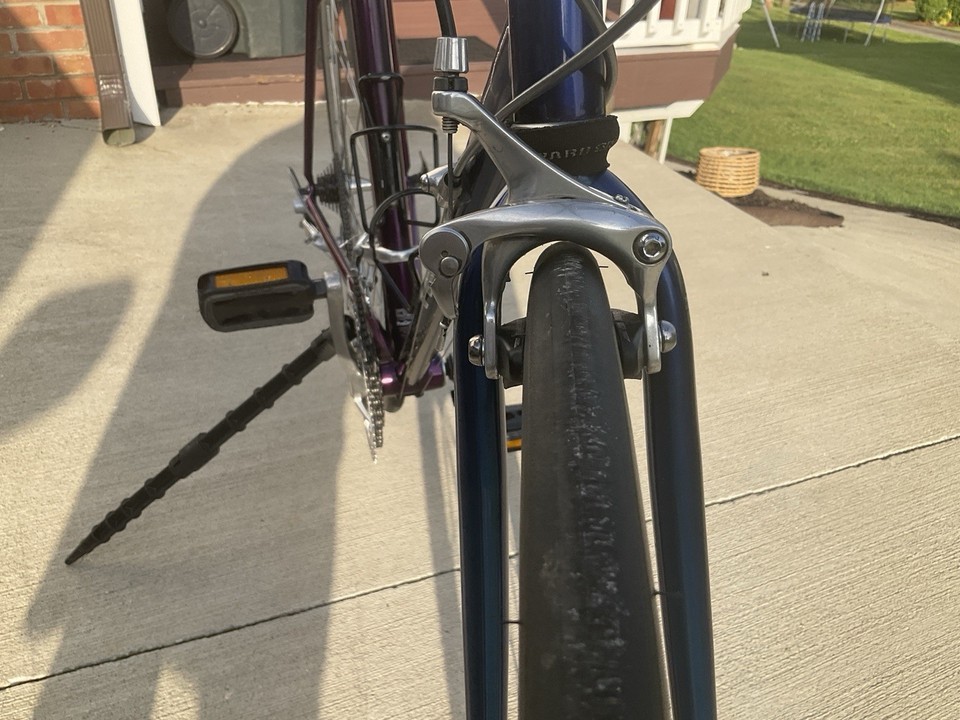 VINTAGE TREK 1220 ZX ROAD BIKE 60 CM - PURPLE | eBay