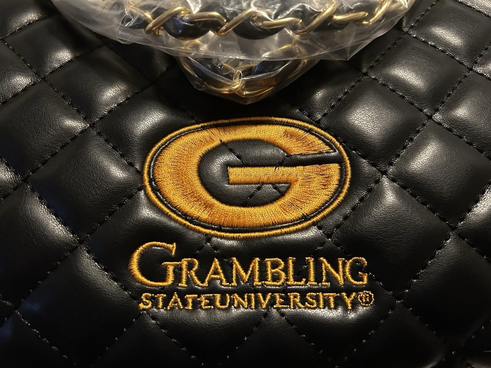 New Grambling Tigers Quilted Roller Luggage Bag Lux Collective Travel ...