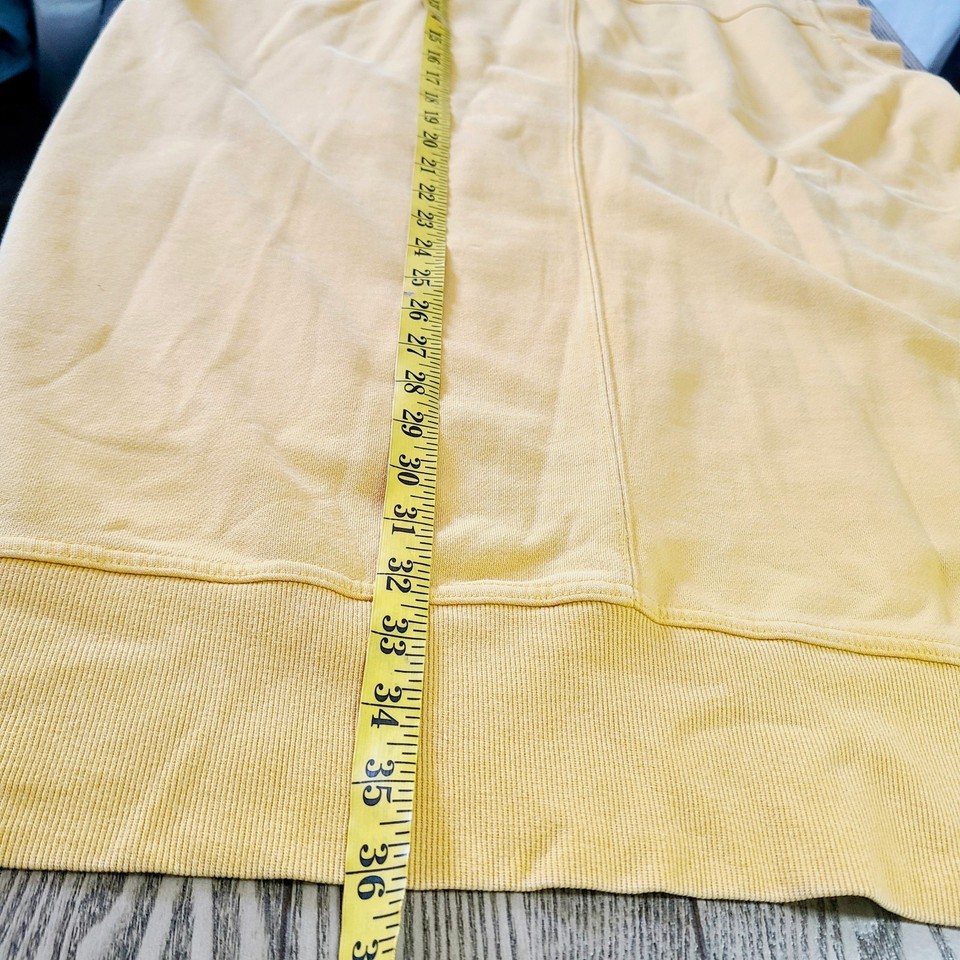 Anthropologie Daily Practice Meru Dress Yellow Half Zip Cap Sleeve ...