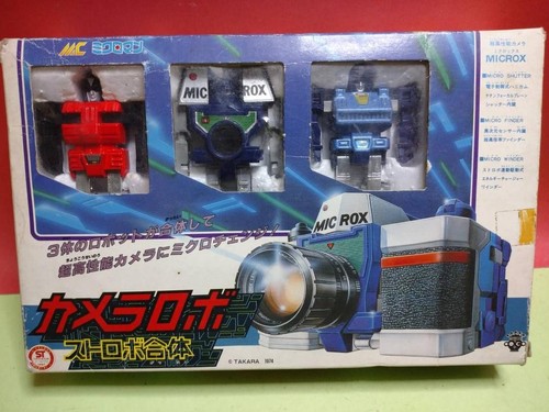 Microman Micro Change Series Strobe Combined Camera Robot None | eBay