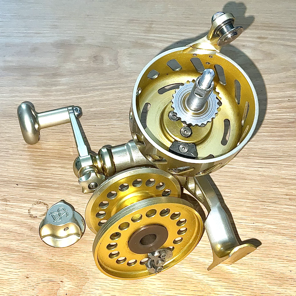 Van Staal VS250 Vintage Spinning Reel - Gold | eBay