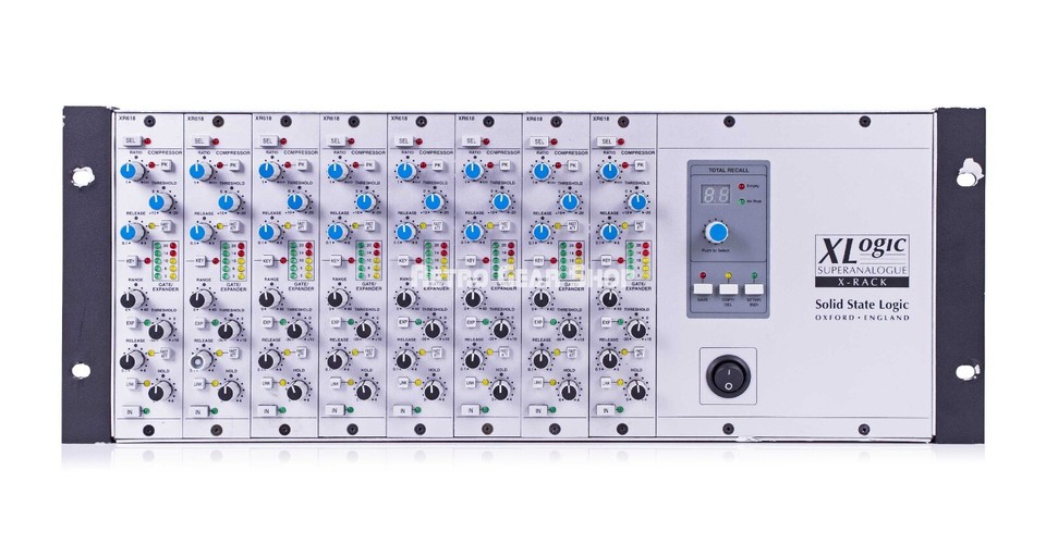 Solid State Logic X-Rack with 8x XR618 Dynamics Compression Modules SSL ...