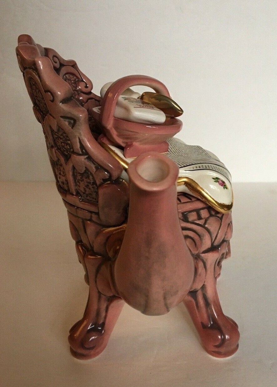 Royal Albert Teapot by Paul Cardew Old Country Roses Earthenware Chair ...