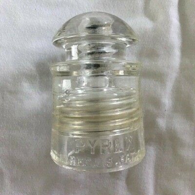 Pyrex clear glass insulator HFF | eBay