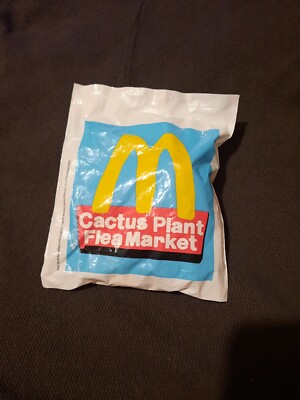 2022 McDONALD'S Cactus Plant Flea Market Cactus Buddy TOY! FACTORY ...