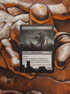 Magic the Gathering Butcher of Malakir Hand Painted Unique Custom MTG ...