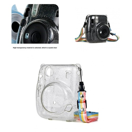 Camera Protective Shell Comfortable Attractive Glitter Camera ...