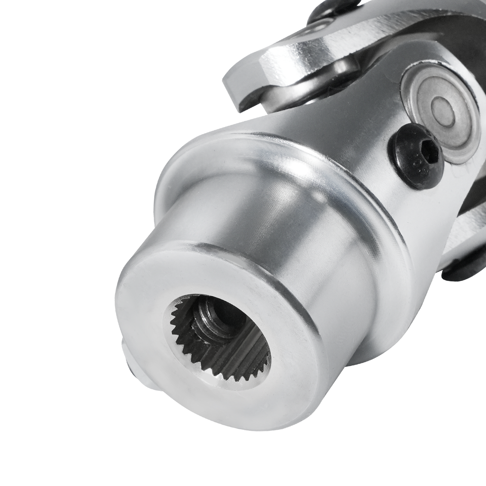 Chrome 9/16"-26 Spline X 3/4" DD Universal Joint Single U Joint ...