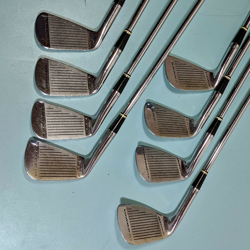 Spalding Bruce Devlin Pro-Model Iron set, 8 Golf Clubs, All Original ...