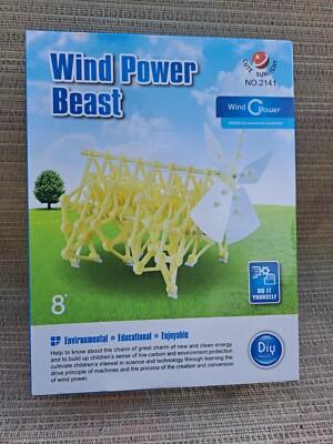 Wind Power Beast DIY Kit Educational Green Energy Environmental ...