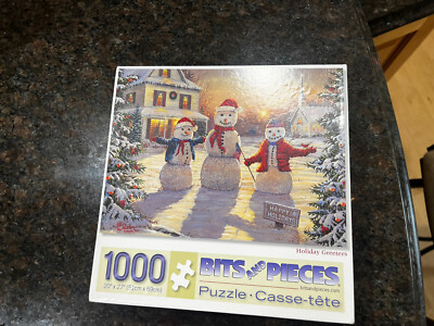 Bits and Pieces - 1000 Piece Jigsaw Puzzle - Holiday Greeters-Winter ...