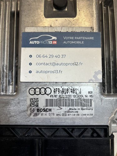 EDC16CP34 ECU CALCULATEUR MOTEUR A DECODER AUDI A6 3.0 TDI 0281014378 ...