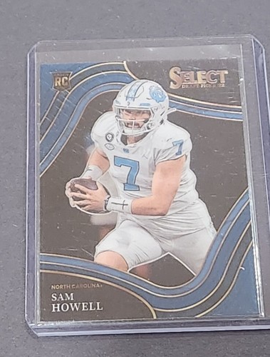 2022 Select Draft Picks Sam Howell ROOKIE Blue Wave Field Level ...