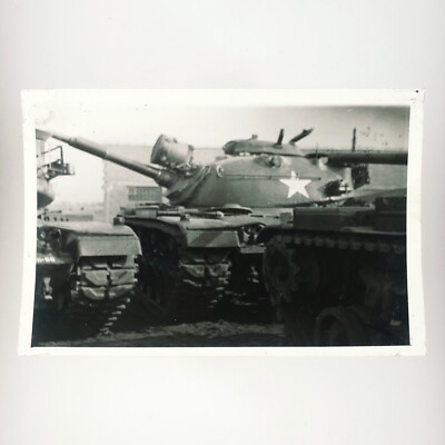 Army Tanks Cold War Photo 1960s Germany Army Soldier Military Snapshot ...