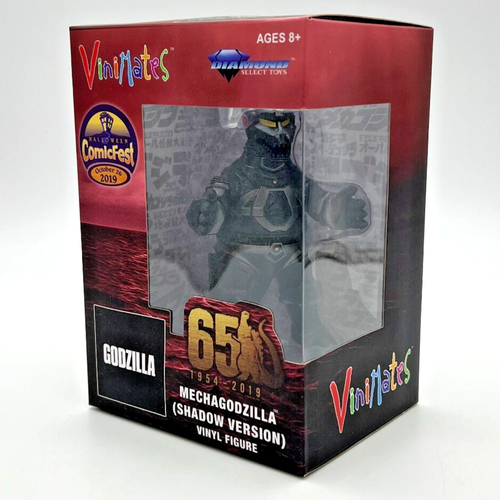 Vinimates 2019 Comicfest Mechagodzilla Shadow Version Godzilla Figure ...