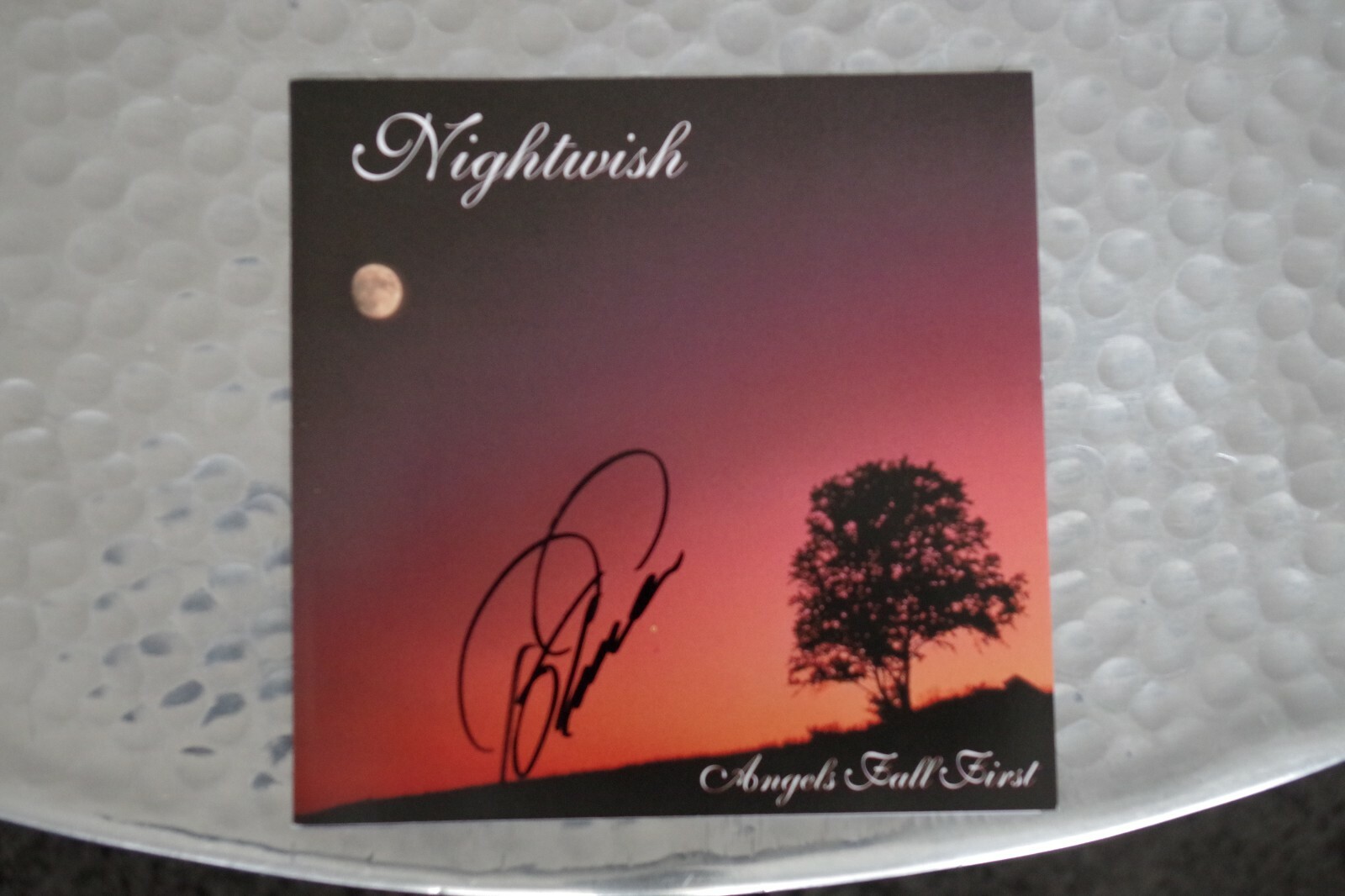 Nightwish - Angels Fall First CD Album signed / autograph / signiert | eBay